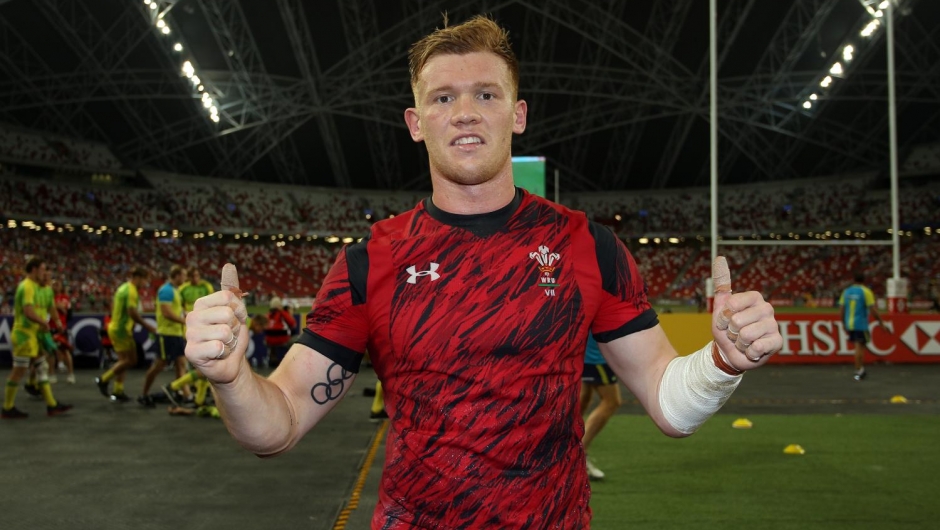 Sam Cross wins overall DHL Impact Player Award for Rugby Sevens Series