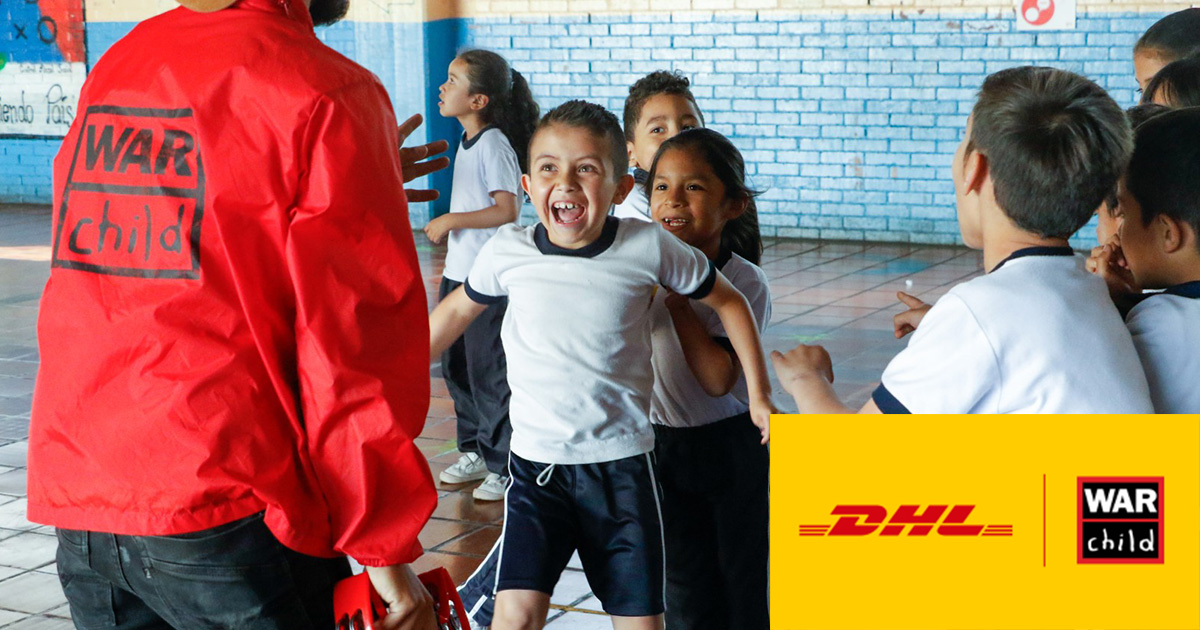 DHL x War Child UK: supporting children affected by conflict